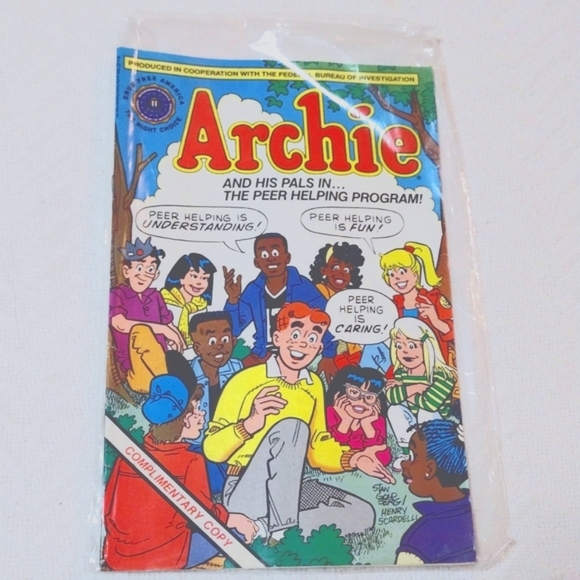 Archie | Toys | Archie And His Pals In The Peer Helping Program Comic ...